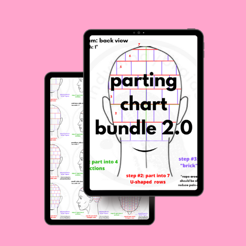 parting chart bundle 2.0 (back, side, top & front included) – ibh ...